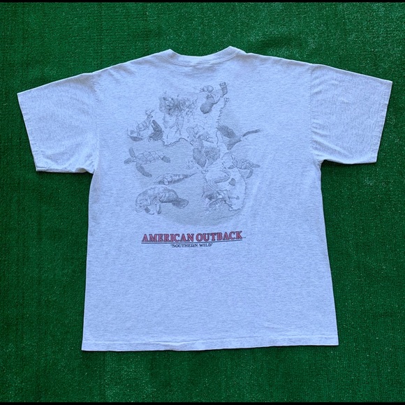 Vintage | Shirts | Vintage 9s American Outback Southern Wild Shirt ...